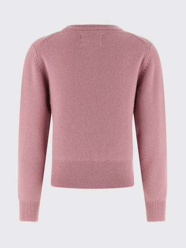 Extreme Cashmere Crewneck Jumper In Cashmere Blend With Ribbed Trims
