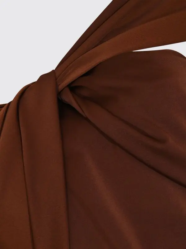 HANITA Off-the-shoulder A-line Viscose Blend Gown
