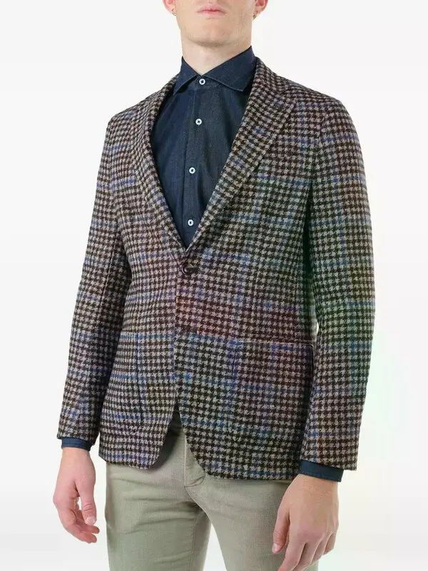 AL DUCA D’AOSTA 1902 Check Wool Blazer