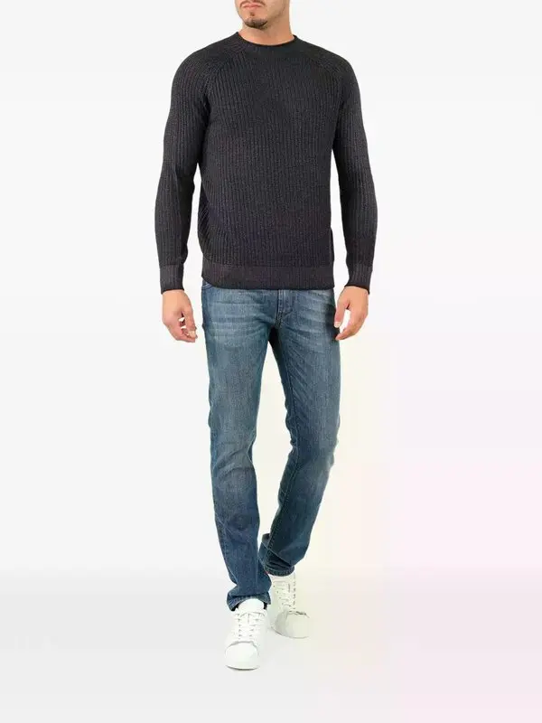 AL DUCA D’AOSTA 1902 Ribbed Knit Wool Sweater