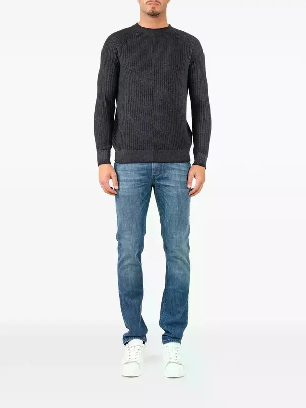 AL DUCA D’AOSTA 1902 Ribbed Knit Wool Sweater