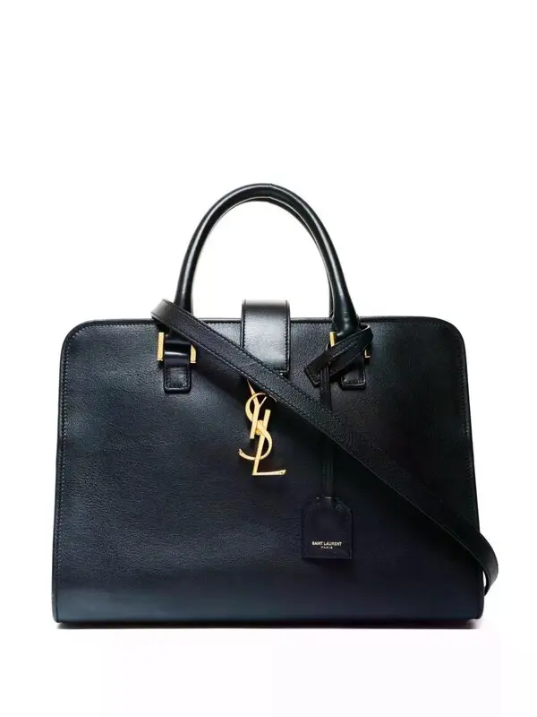 Saint Laurent Baby Cabas Shoulder Bag - Black