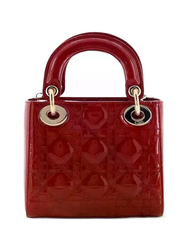 Dior Lady Chain Bag - Red