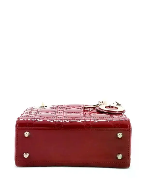 Dior Lady Chain Bag - Red