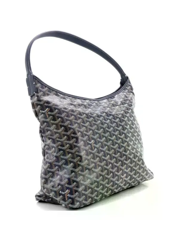 Goyard Boheme Coated Canvas Hobo Bag - Blue