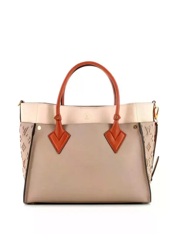 LOUIS VUITTON On My Side Monogram Tuffetage Leather Mm Tote Bag