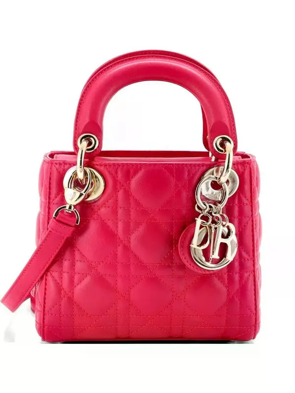 Dior Lady Chain Bag - Pink