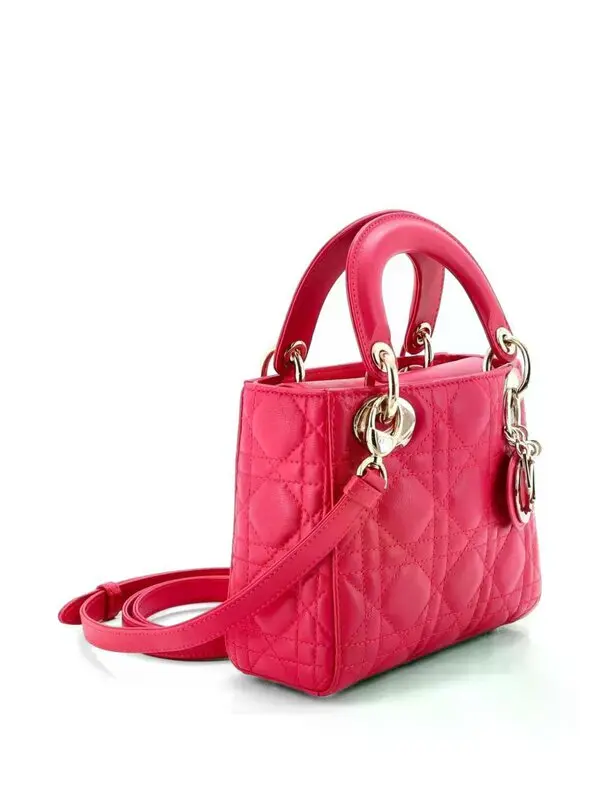 Dior Lady Chain Bag - Pink