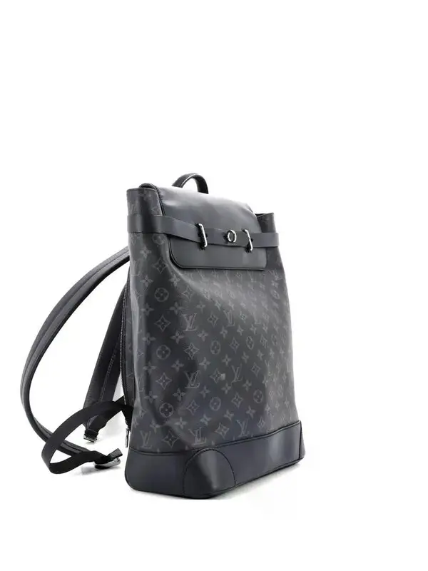 LOUIS VUITTON Steamer Monogram Eclipse Canvas Backpack