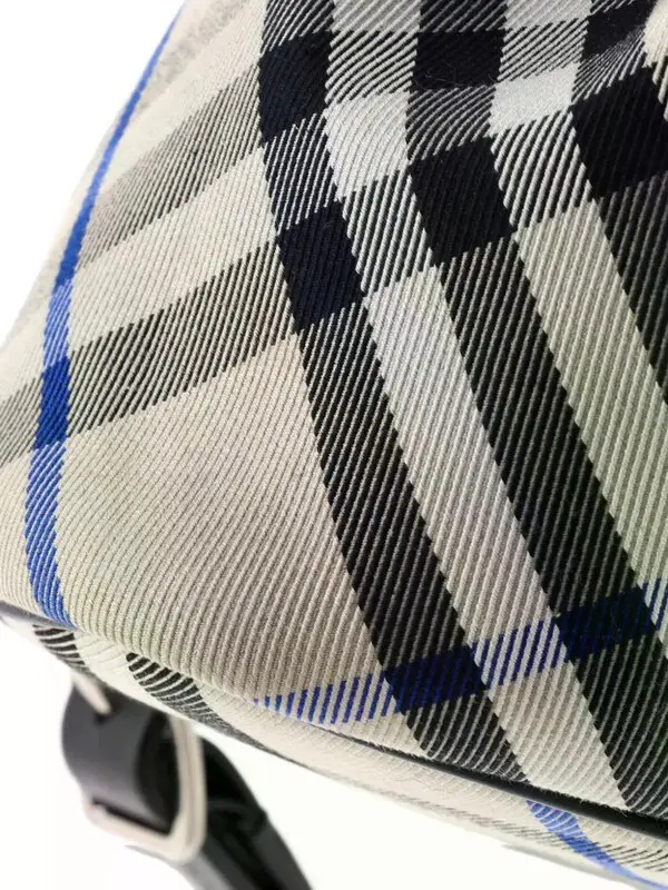 Burberry Vintage Check Canvas Mini Bucket Bag