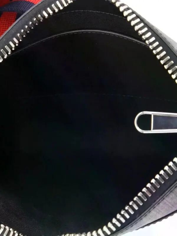 Gucci Gg Coated Canvas Messenger Bag
