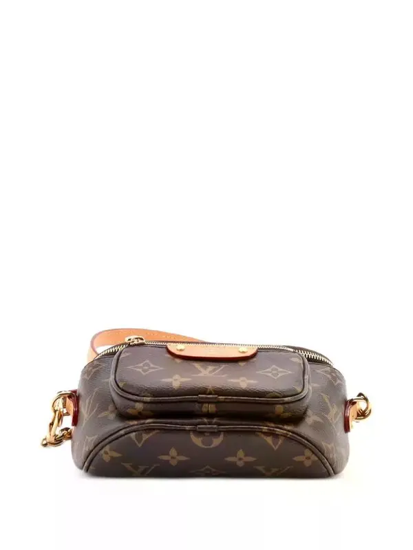 LOUIS VUITTON Monogram Canvas Mini Belt Bag - Brown