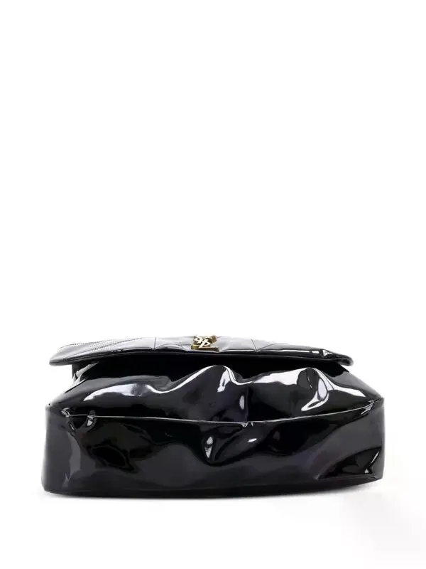 Saint Laurent Jamie 4.3 Quilted Patent Large Shoulder Bag - Black