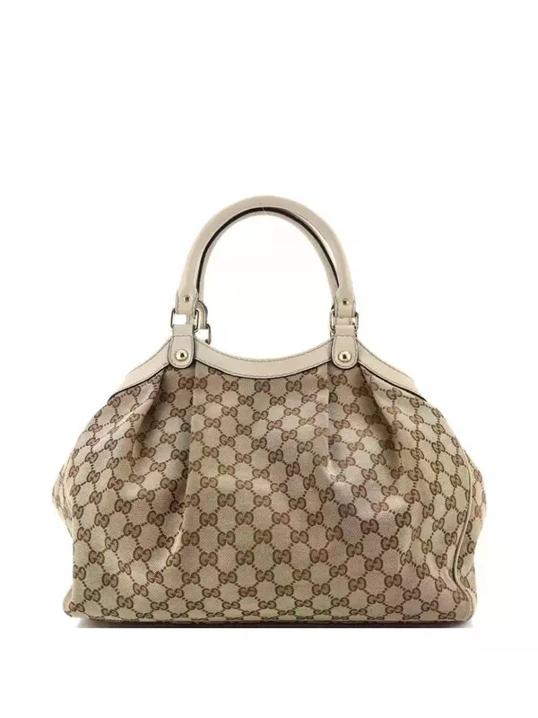 Gucci Sukey Gg Canvas Medium Tote Bag