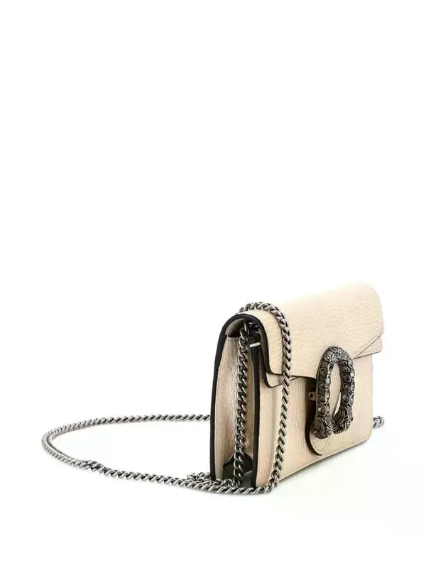 Gucci Dionysus Super Mini Clutch Bag - Neutrals