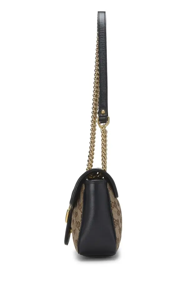 Gucci Original Gg Marmont Shoulder Bag - Black