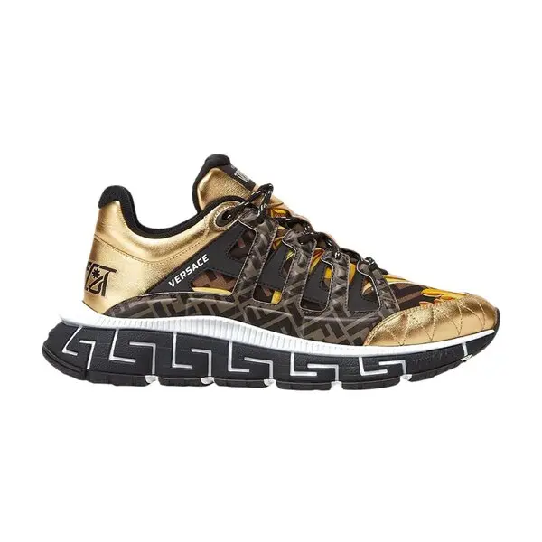 Versace X Fendi Trigreca 'fendace' Sneakers - Gold