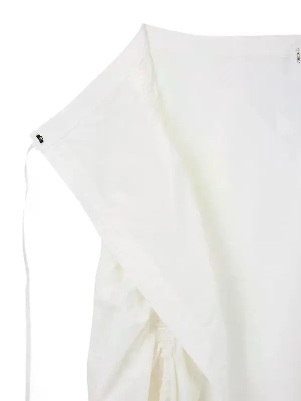 STUDIO TOMBOY Ruched Midi Wrap Skirt