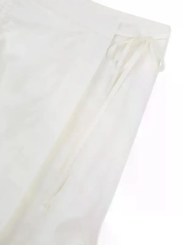STUDIO TOMBOY Ruched Midi Wrap Skirt