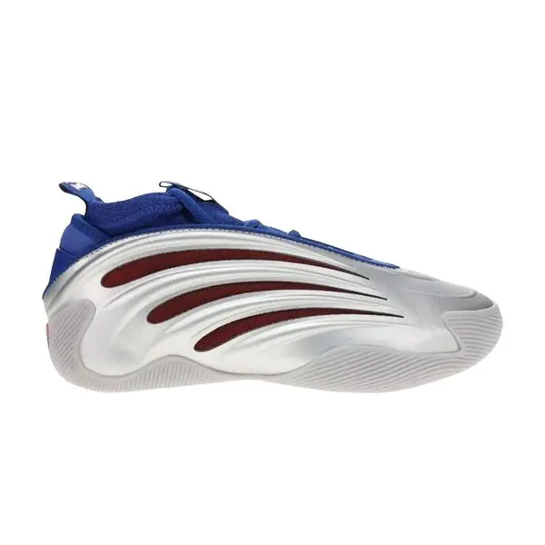 Adidas Harden Vol. 9 'kansas Jayhawks' Pe Athletic Sneakers - Silver