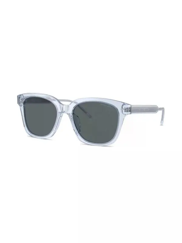 Giorgio Armani Geometric Frame Sunglasses