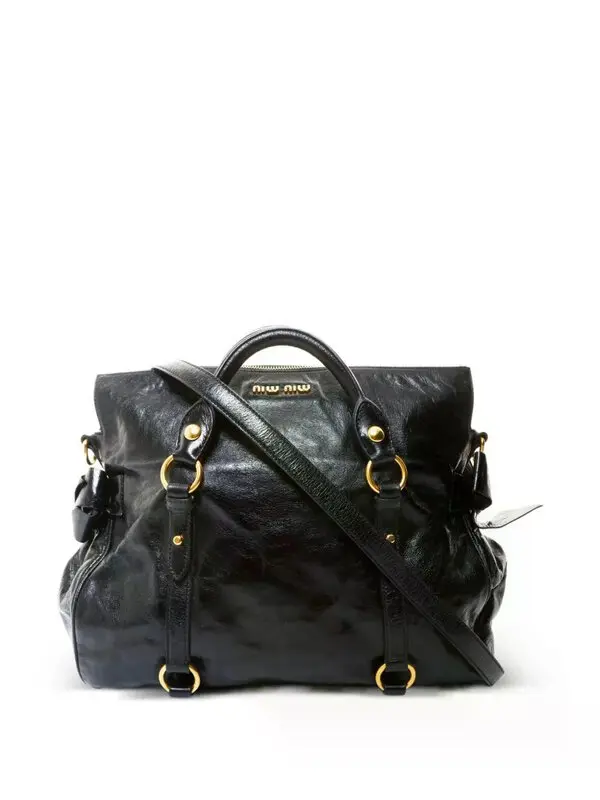 Miu Miu Vitello Shine Handbag