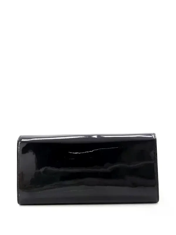 Saint Laurent Patent Leather Clutch Bag