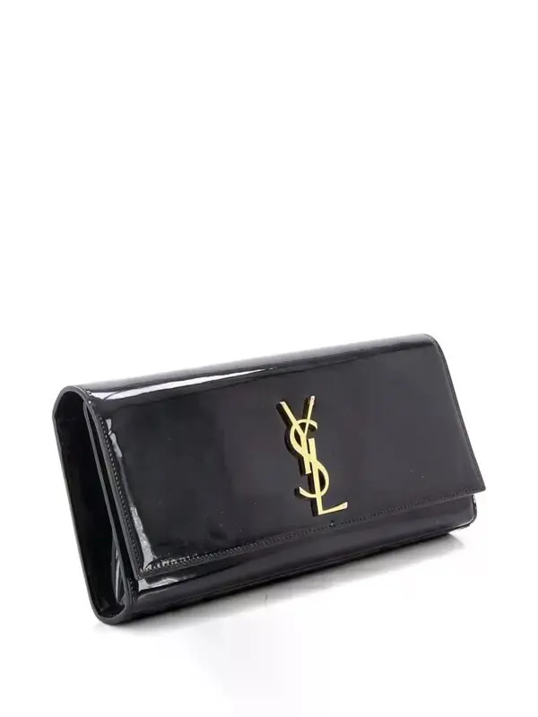 Saint Laurent Patent Leather Clutch Bag