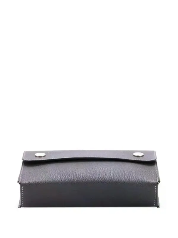 Hermès Double Snap Pochette Epsom Crossbody Bag