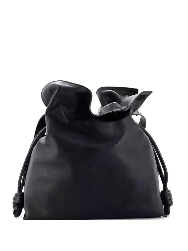 Loewe Flamenco Knot Leather Large Tote Bag