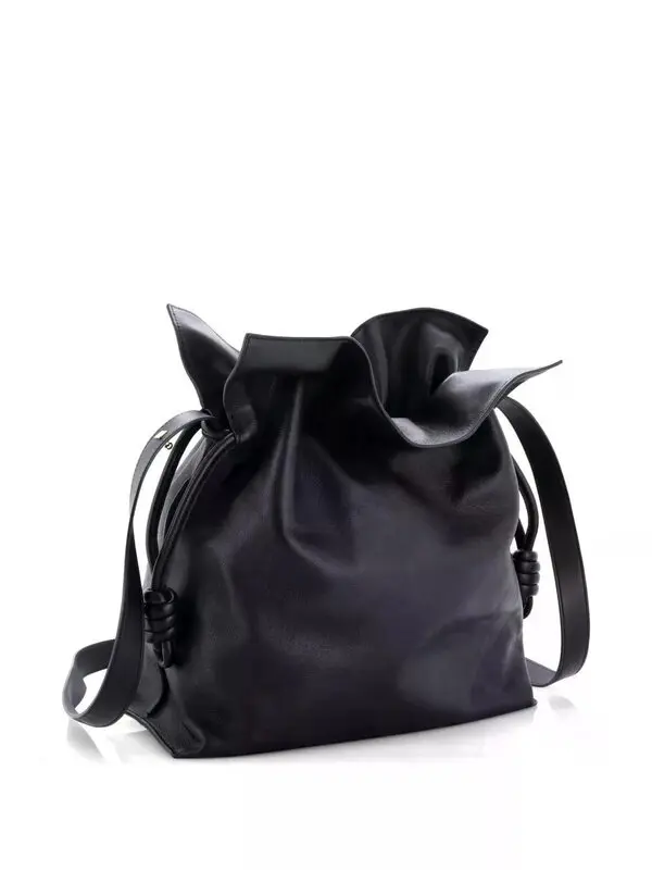 Loewe Flamenco Knot Leather Large Tote Bag