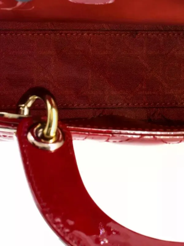 Dior Lady Chain Bag - Red
