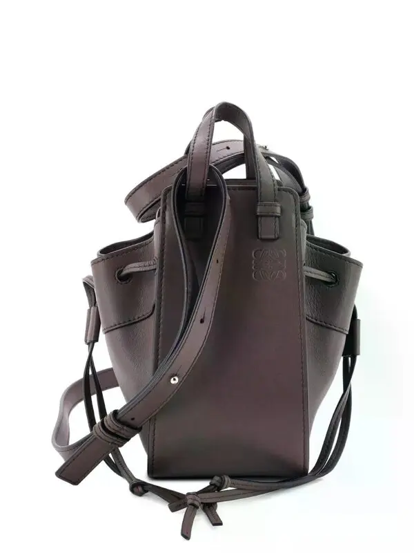 Loewe Hammock Bag Leather Mini Hobo Bag - Brown