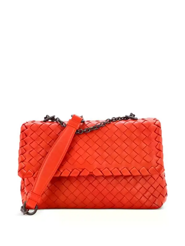 Bottega Veneta Olimpia Small Crossbody Bag - Orange