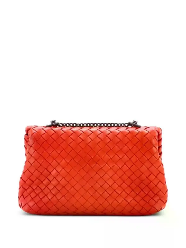 Bottega Veneta Olimpia Small Crossbody Bag - Orange