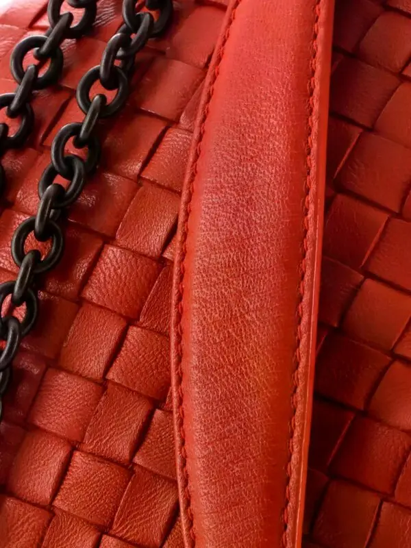 Bottega Veneta Olimpia Small Crossbody Bag - Orange