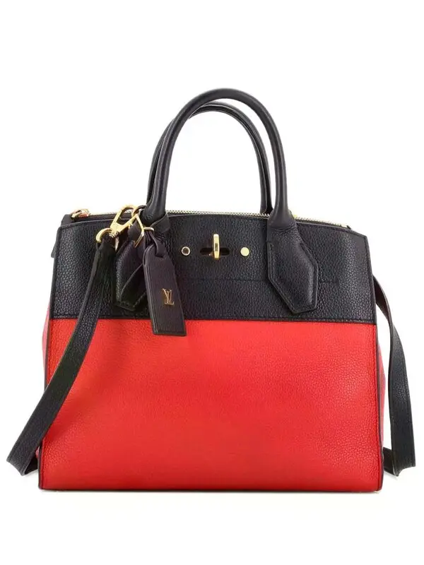 LOUIS VUITTON City Steamer Pm Satchel - Red
