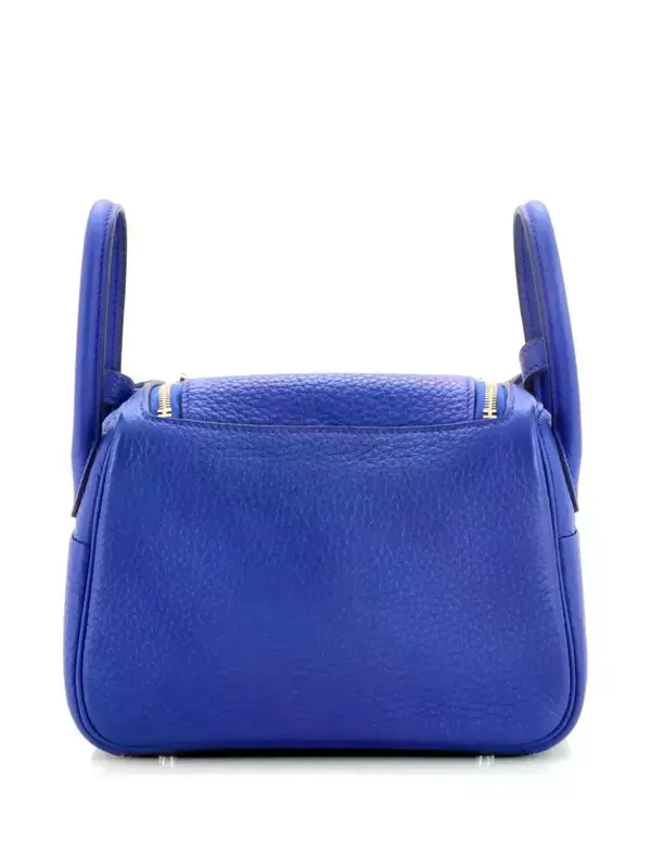 Hermès Lindy Quadrille Bag Clemence - Blue