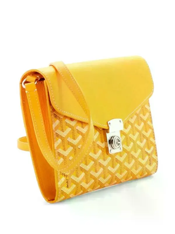 Goyard Chypre Wallet On Strap - Orange