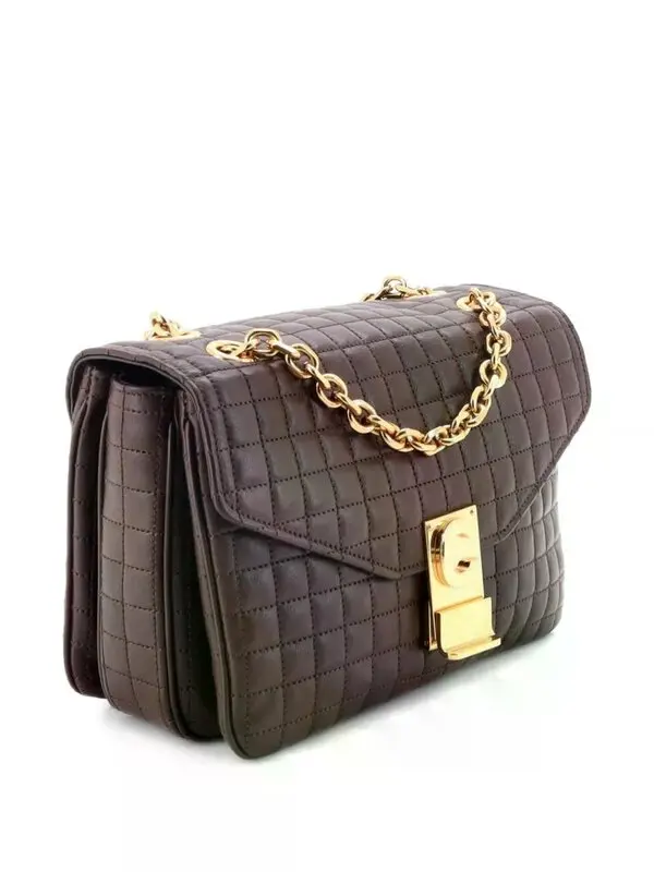 Celine Quilted Leather Medium Shoulder Bag