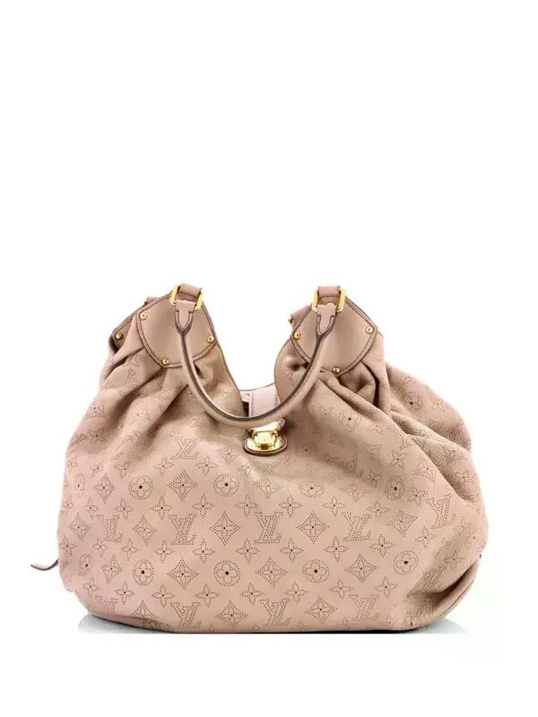 LOUIS VUITTON Xl Mahina Leather Hobo Bag