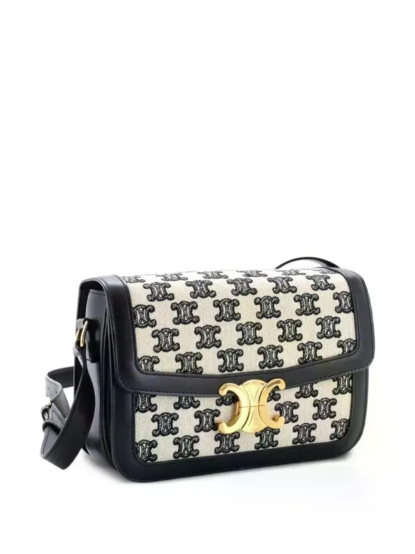 Celine Triomphe Canvas Medium Shoulder Bag