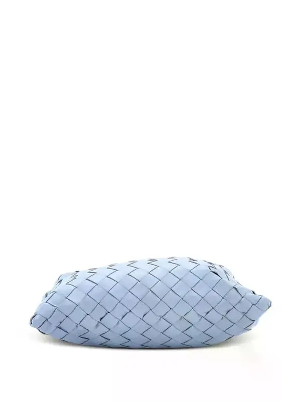 Bottega Veneta Intrecciato Nappa Mini Satchel - Blue