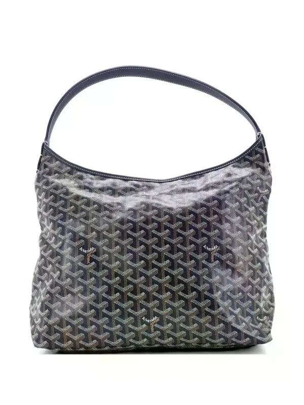 Goyard Boheme Coated Canvas Hobo Bag