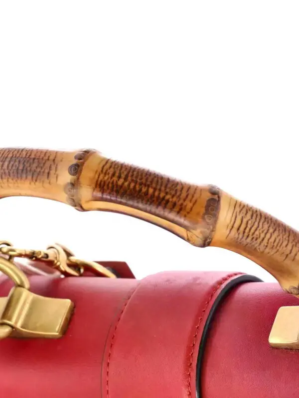 Gucci Dionysus Bamboo Top Handle Leather Medium Satchel