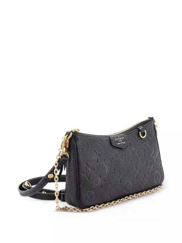 LOUIS VUITTON Easy Pouch On Strap Bag - Black