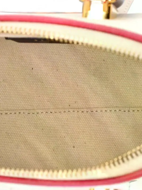 Fendi Embroidered Canvas Mini Satchel