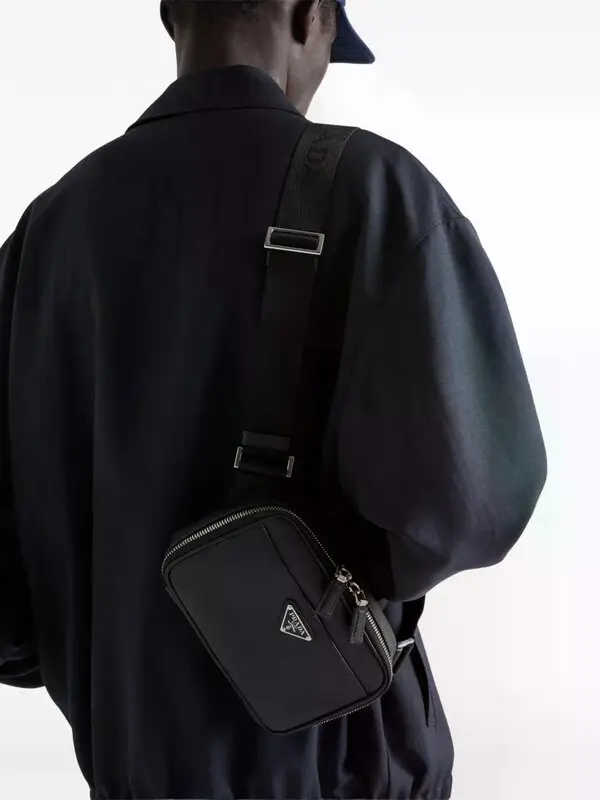 Prada Saffiano Leather Shoulder Bag