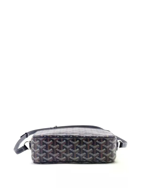 Goyard Cap Vert Bag In Coated Canvas - Blue