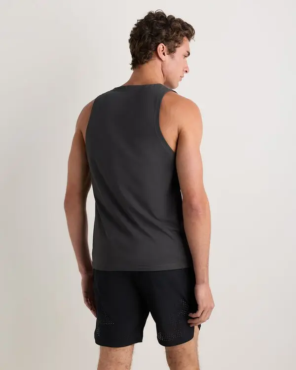 Quince Studio Performance Tank Top - Charcoal